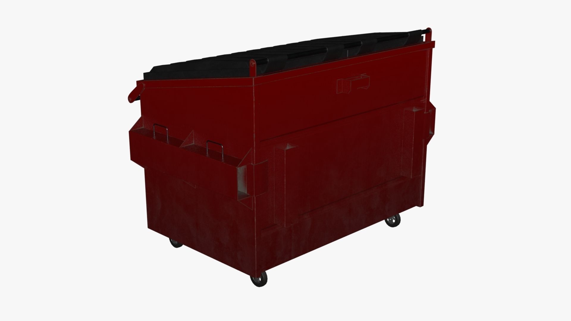 3D model New Dumpster VR / AR / low-poly | CGTrader