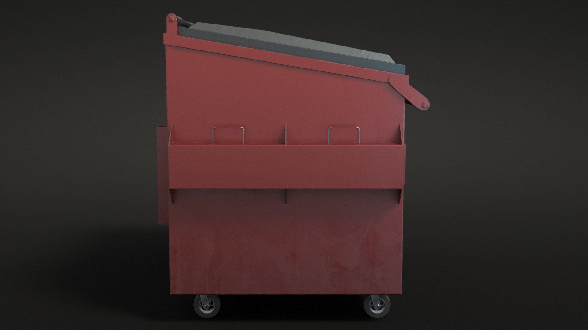 3D model New Dumpster VR / AR / low-poly | CGTrader
