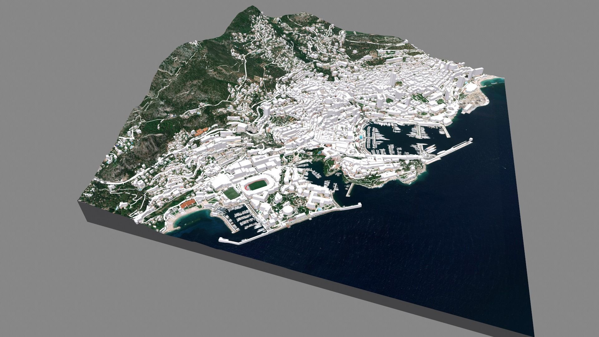 Cityscape Monte Carlo Monaco 3D model | CGTrader