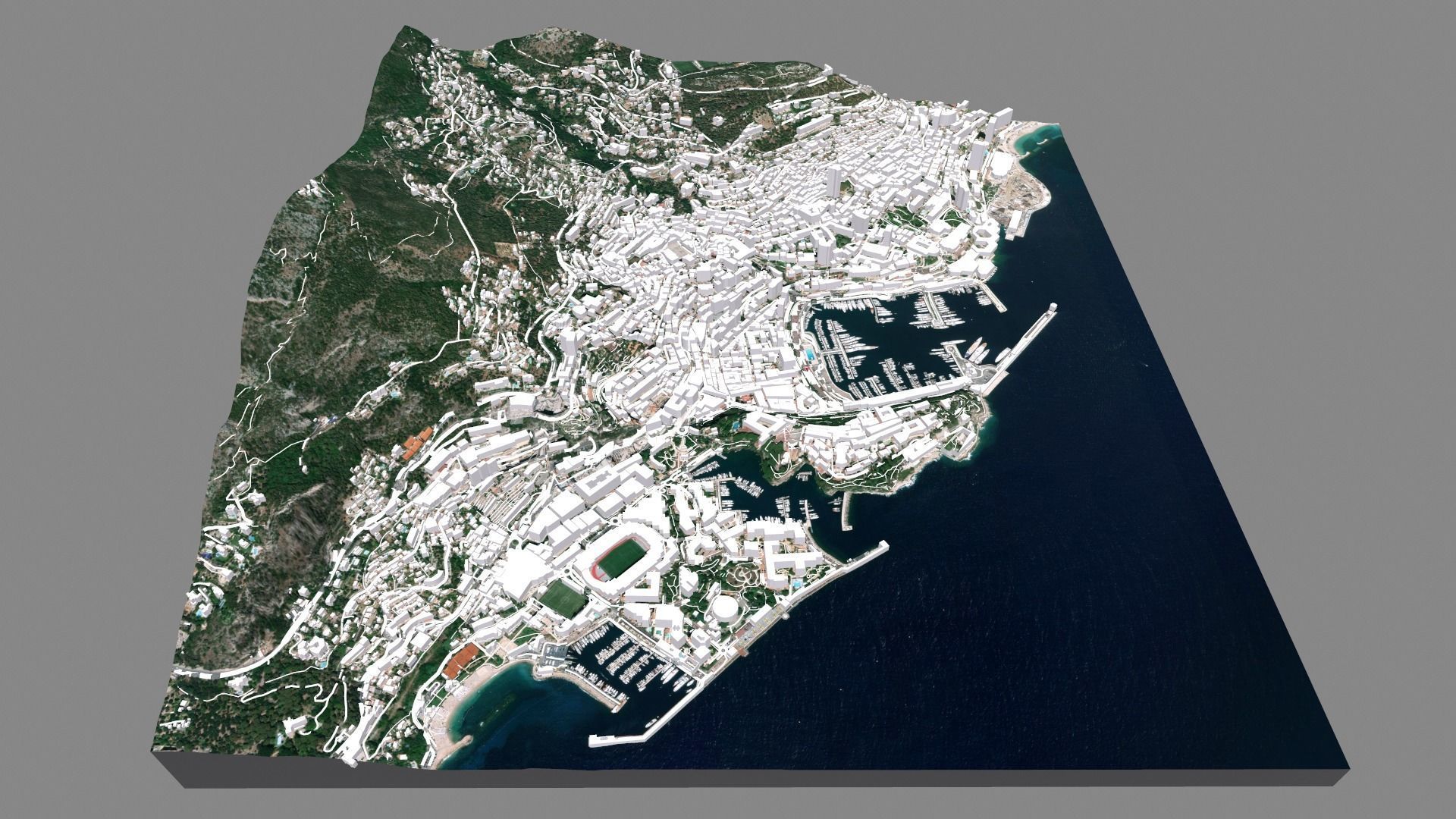 Cityscape Monte Carlo Monaco 3D model | CGTrader