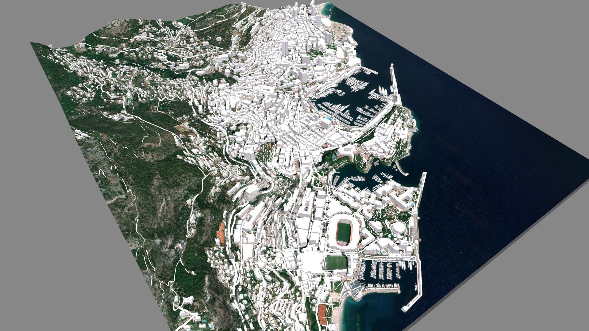 Cityscape Monte Carlo Monaco 3D model | CGTrader