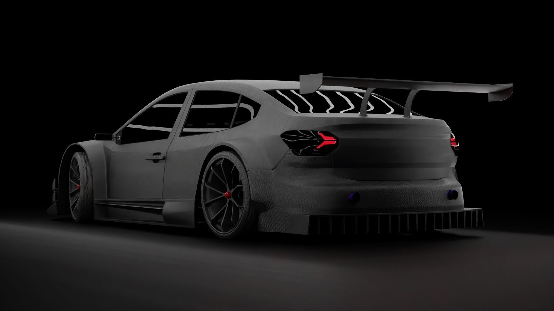 Dacia Logan 2021 STCC edition rigged 3D model rigged | CGTrader