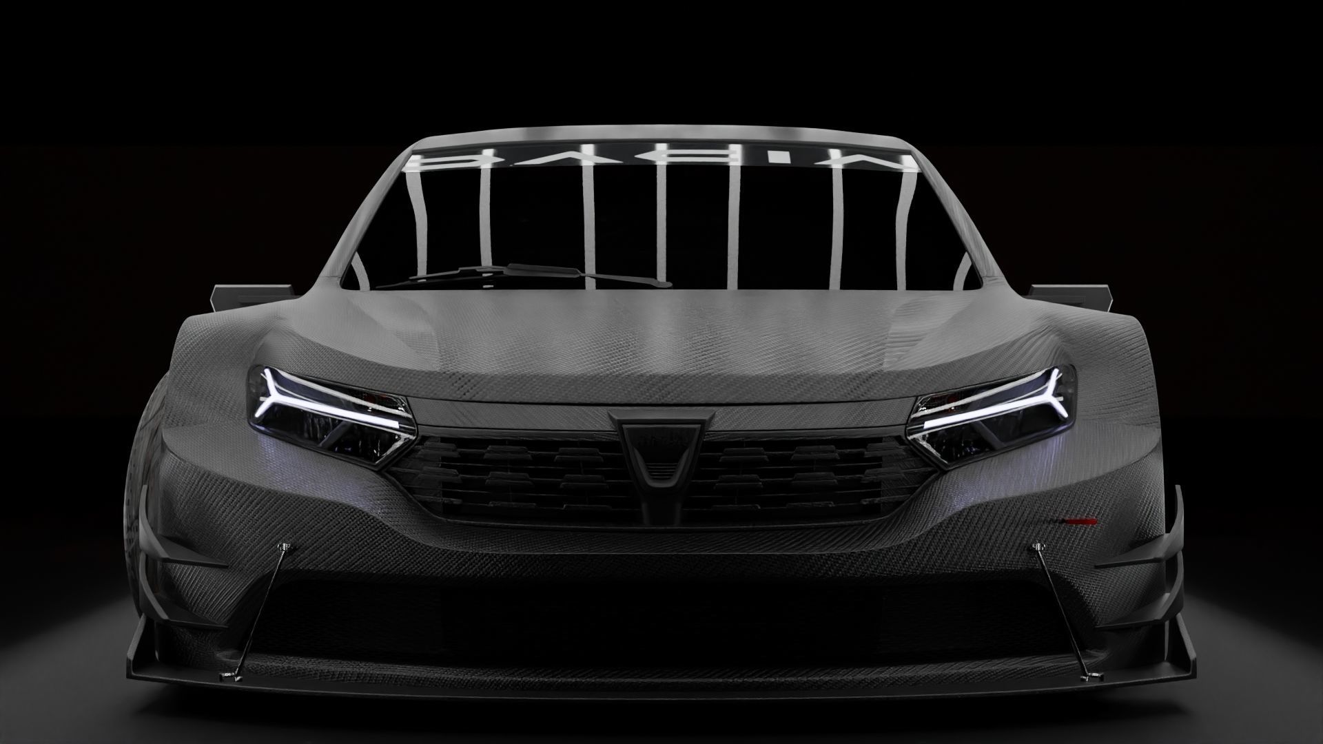 Dacia Logan 2021 STCC edition rigged 3D model rigged | CGTrader