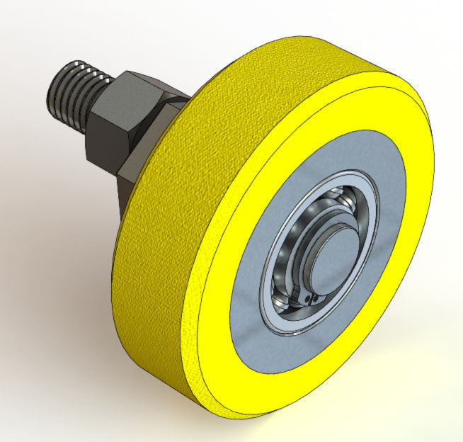 Eccentric Wheel for Hydroulic Elevator 3D model | CGTrader