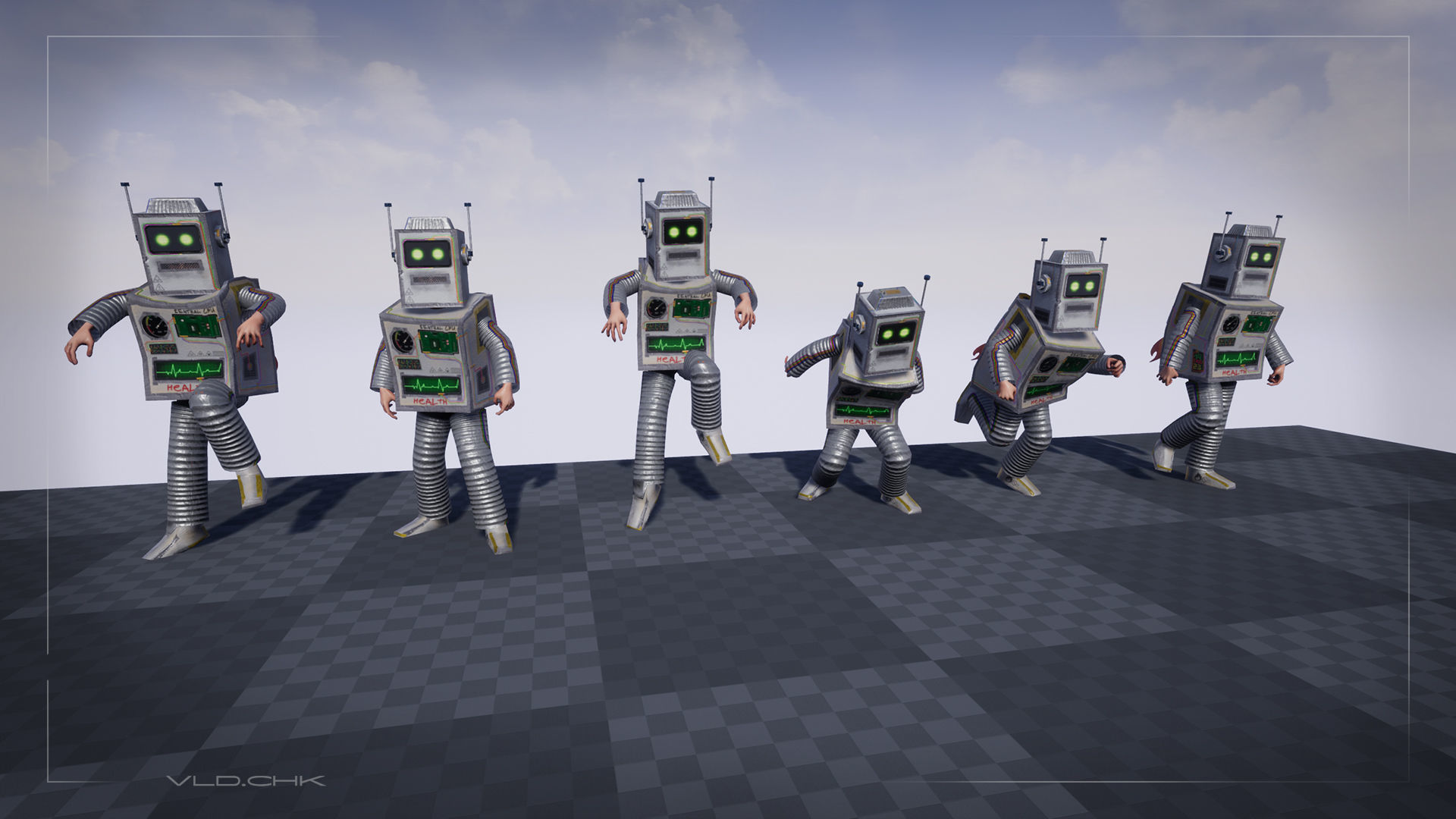 3D model Space Cardboard Boy VR / AR / low-poly | CGTrader