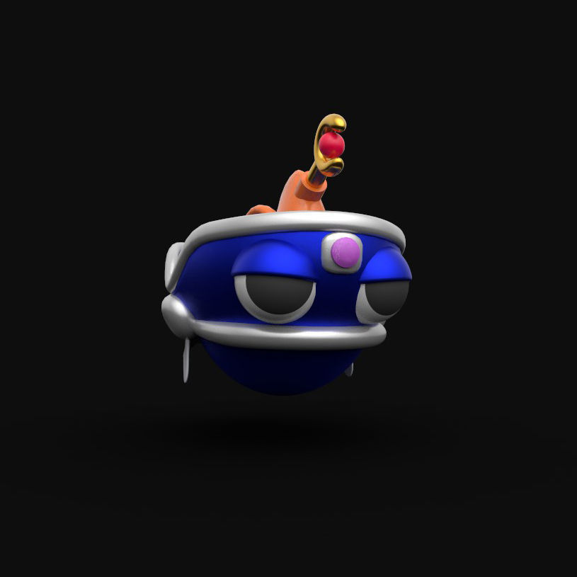 GunBound Mage 3D model | CGTrader