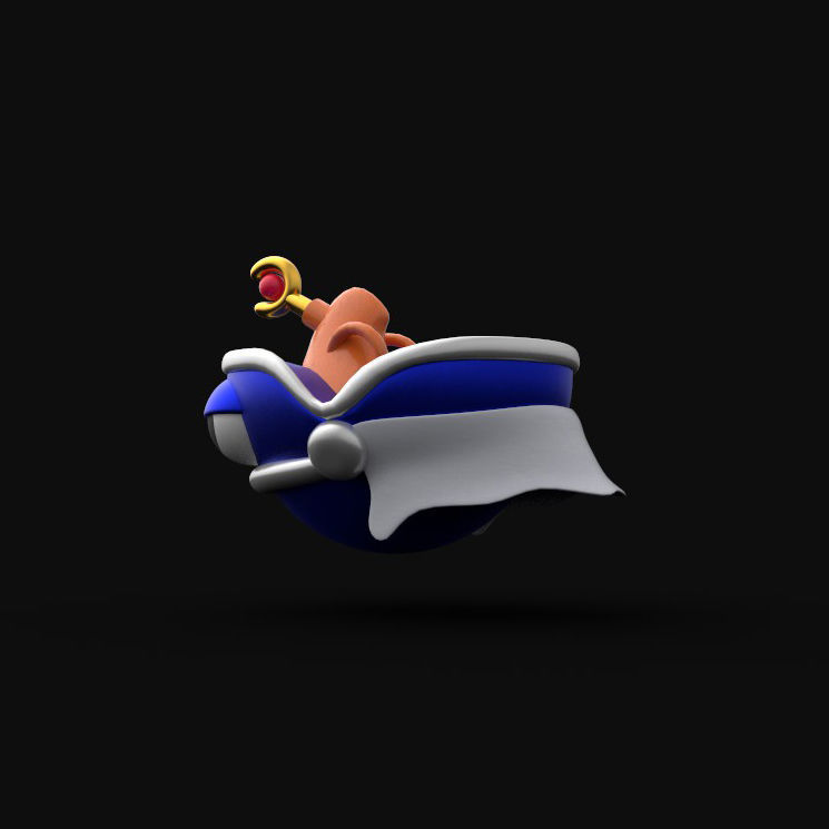 GunBound Mage 3D model | CGTrader