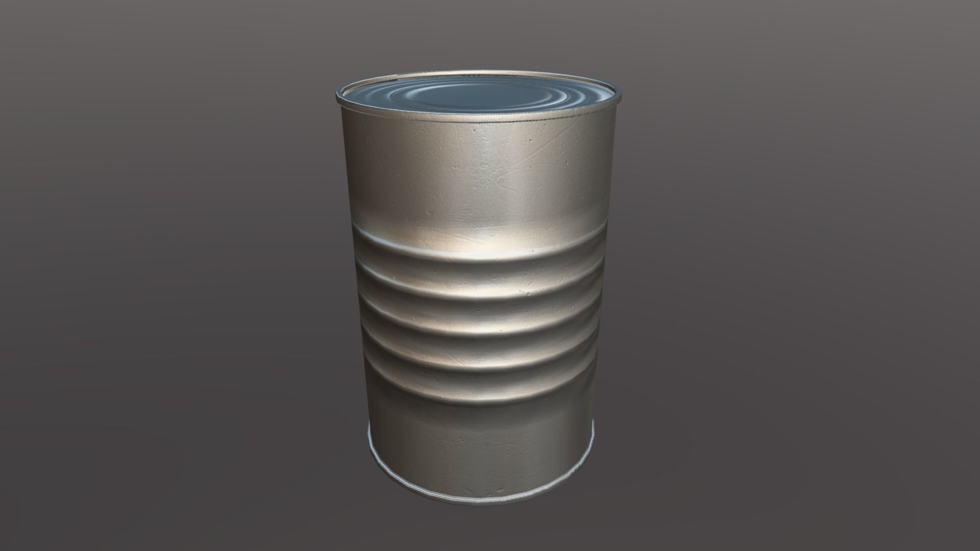 Tin Can free VR / AR / low-poly 3D model | CGTrader