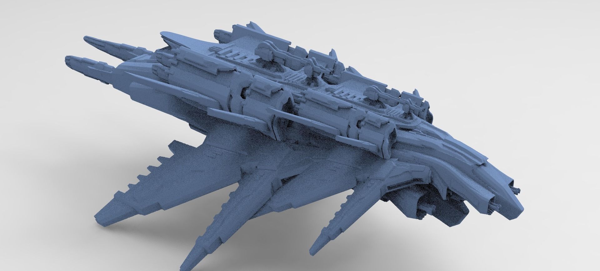 Sci-Fi Insectoid ship base 3 3D 3D model | CGTrader