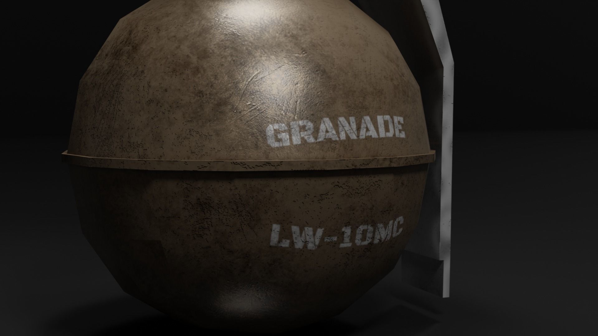 smoke flash grenade free VR / AR / low-poly 3D model | CGTrader