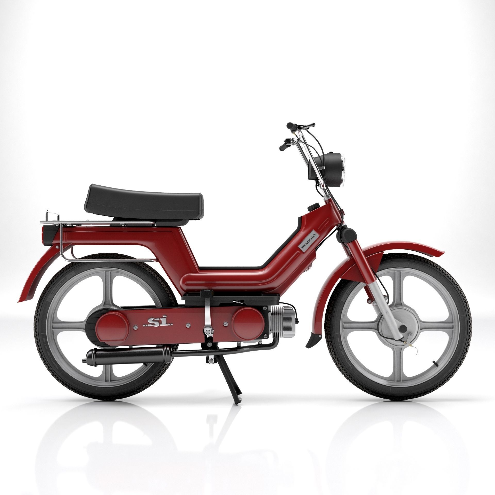 Si Piaggio 50 1983 3D model | CGTrader