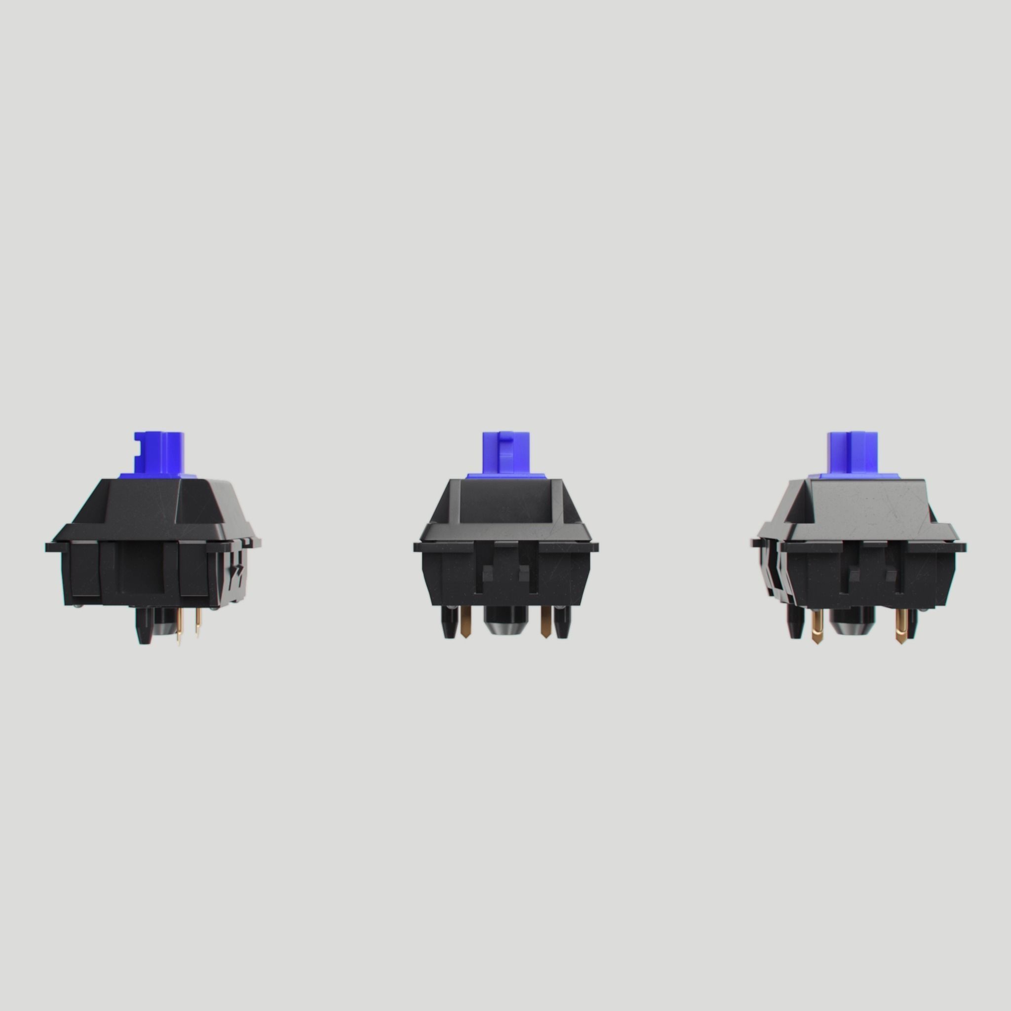 Cherry MX switches keyboard keys 3D model | CGTrader