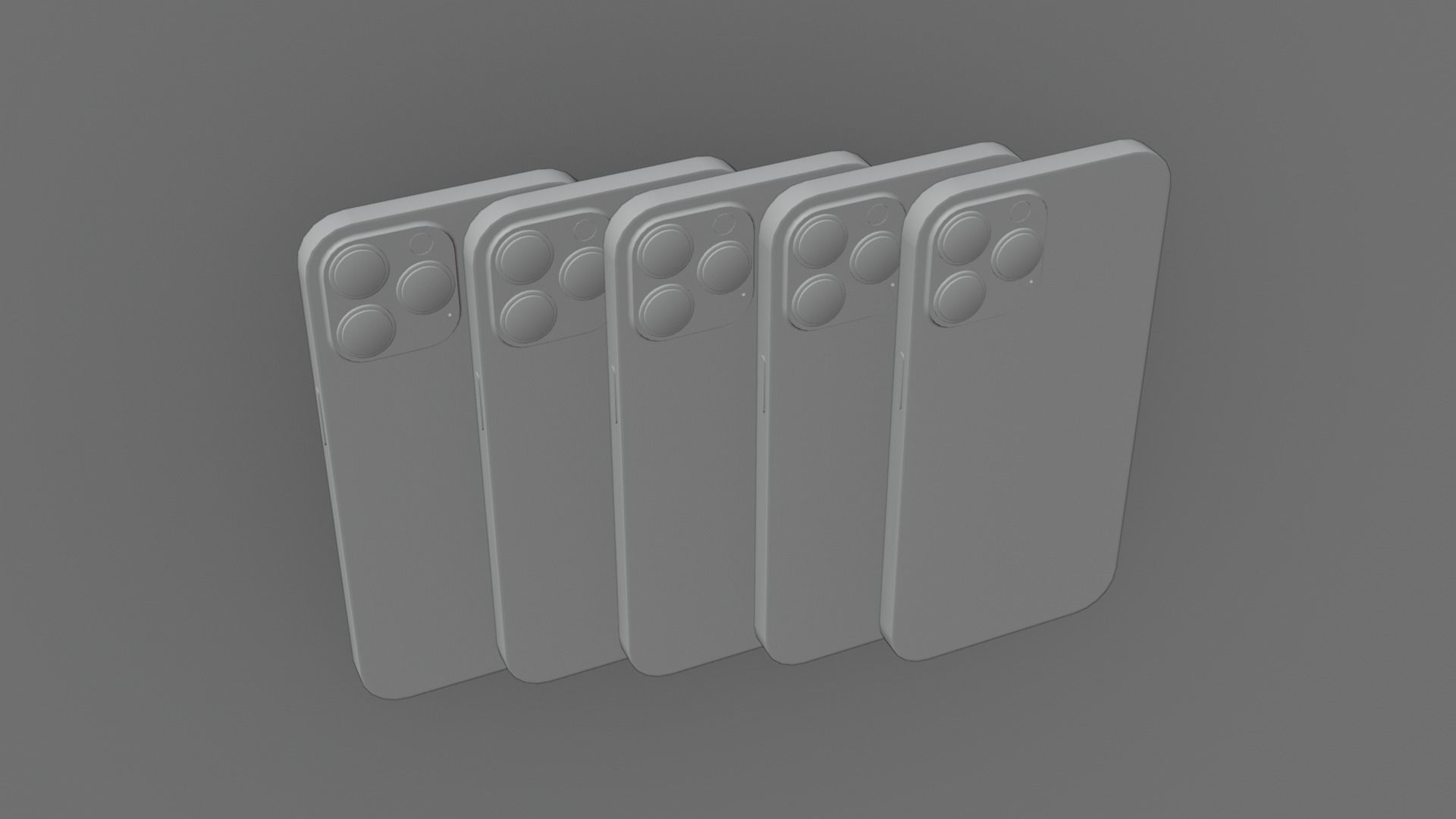 3D model All Iphone 13 Pro Models with colors - 4K texture sets VR / AR ...