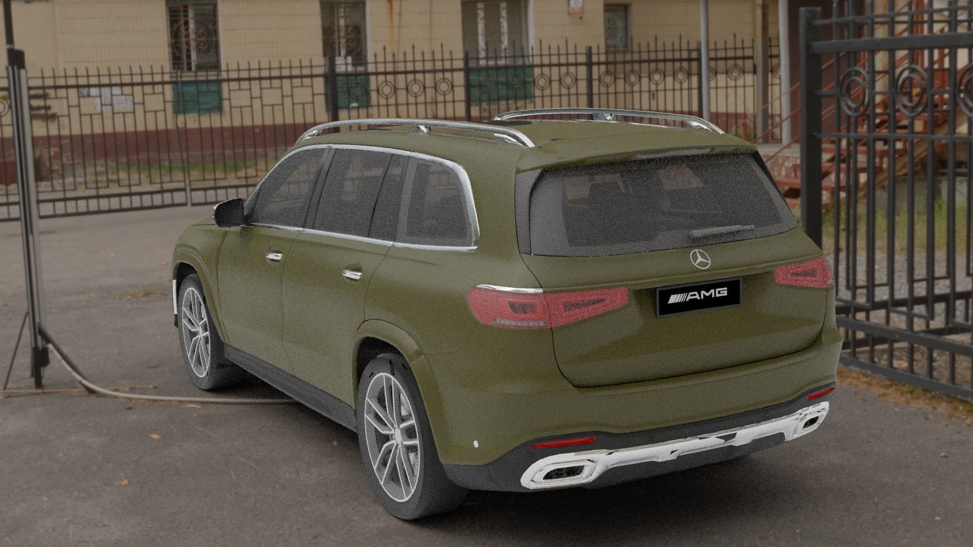 Mercedes-Benz S-GLS 580 AMG 3D model 3D model | CGTrader