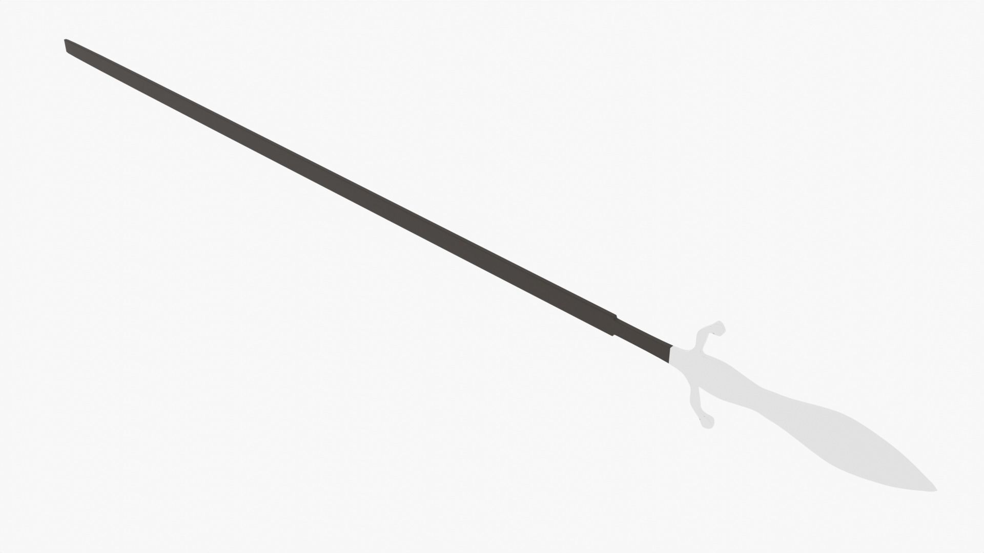 3D model Basic Spear VR / AR / low-poly | CGTrader