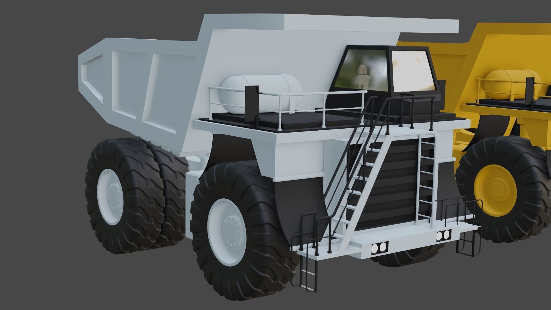 Open Pit Tipper Truck 3D model | CGTrader
