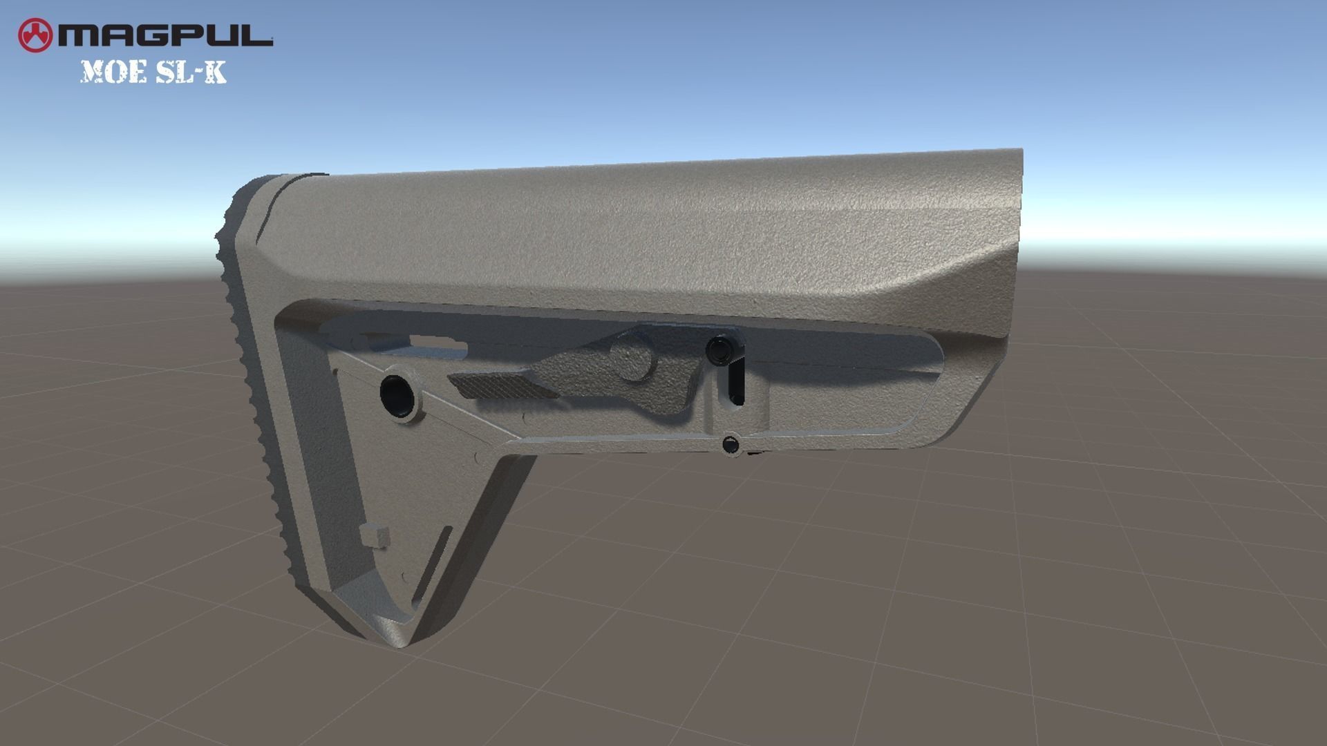 3D model Magpul SL-K VR / AR / low-poly | CGTrader