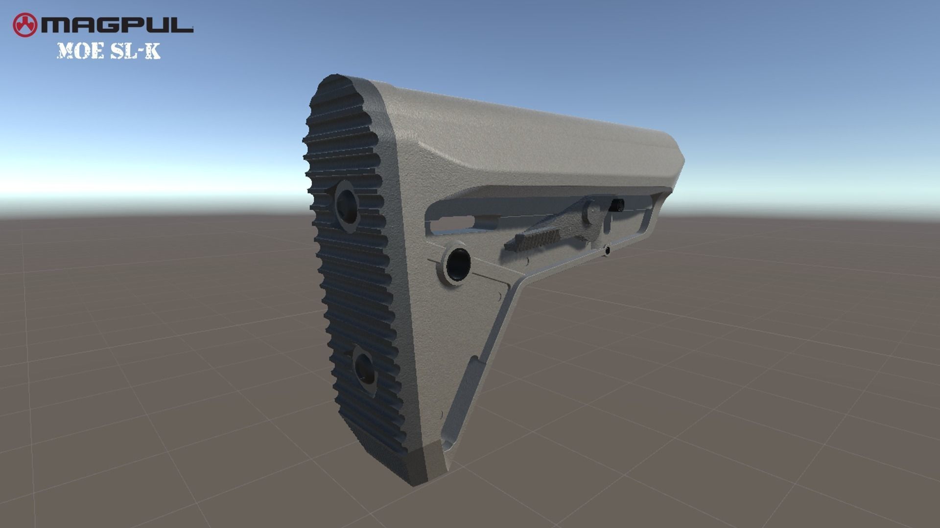 3D model Magpul SL-K VR / AR / low-poly | CGTrader