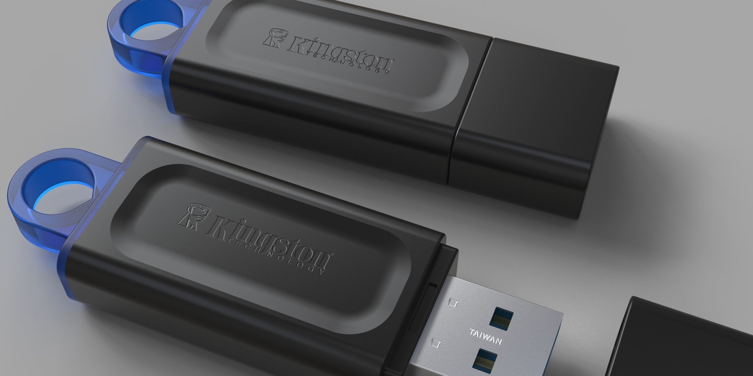 Pen drive sample 3D model | CGTrader