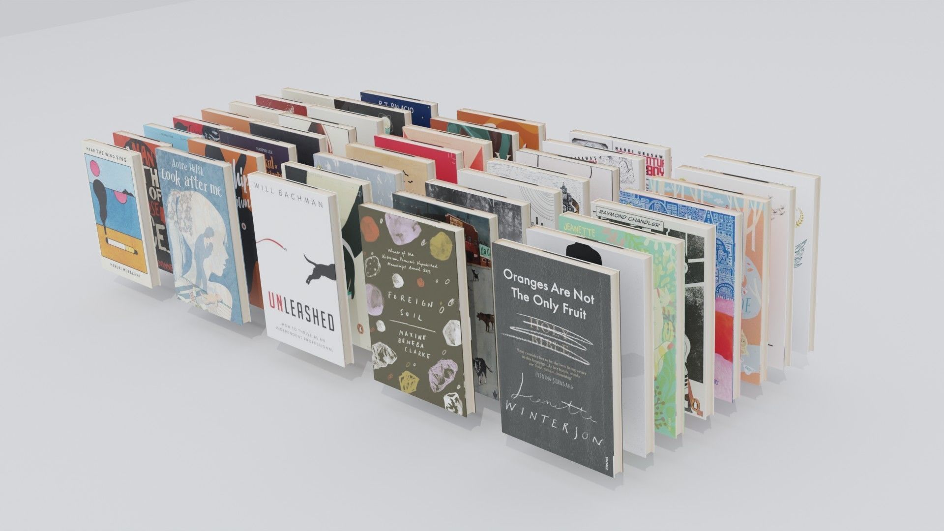 Book Models free 3D model | CGTrader