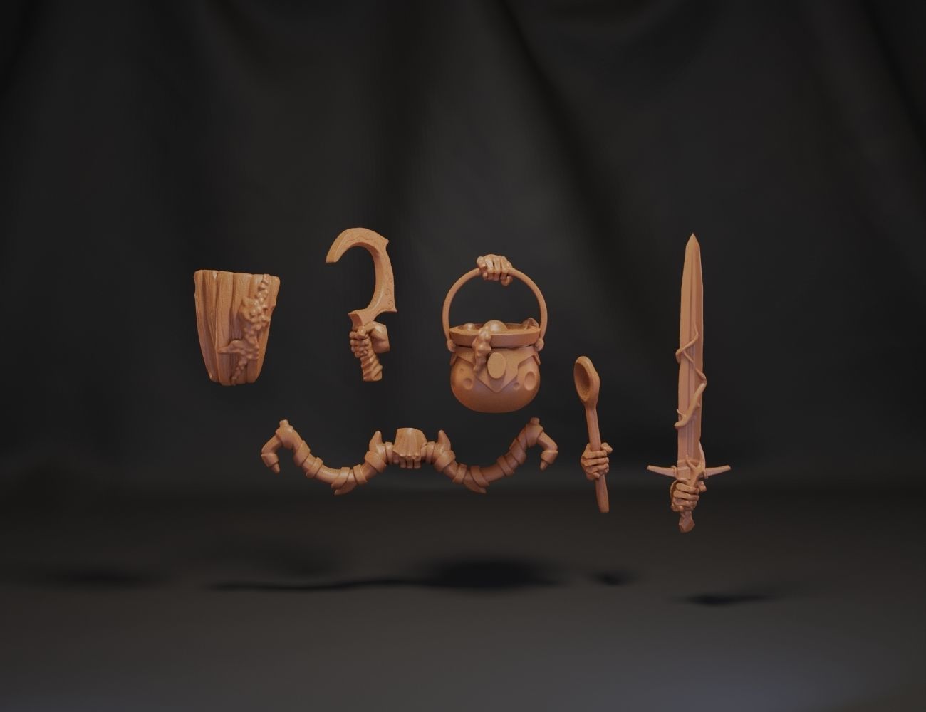 Magnetic DnD - Forest Magic Pack 3D model 3D printable | CGTrader