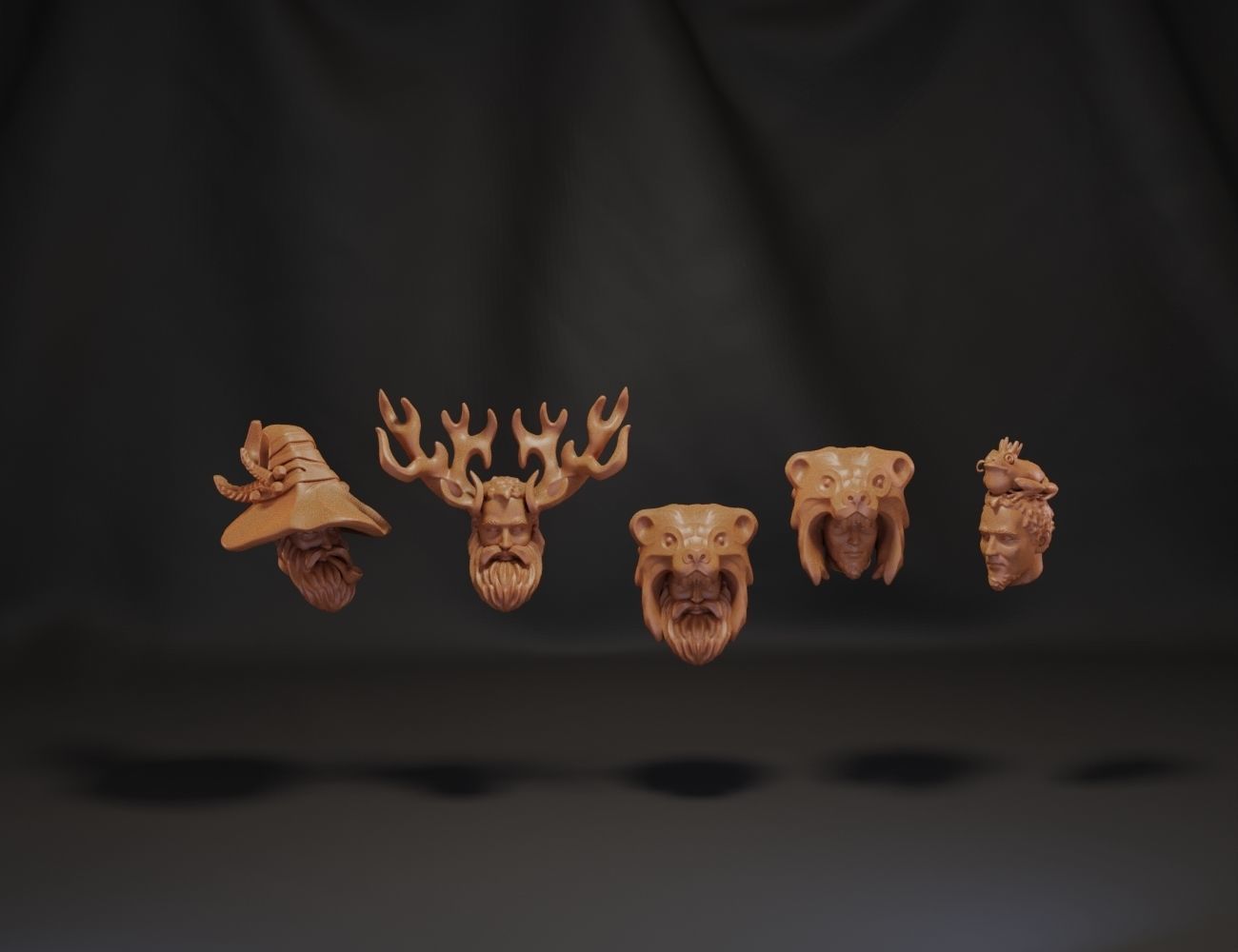 Magnetic DnD - Forest Magic Pack 3D model 3D printable | CGTrader