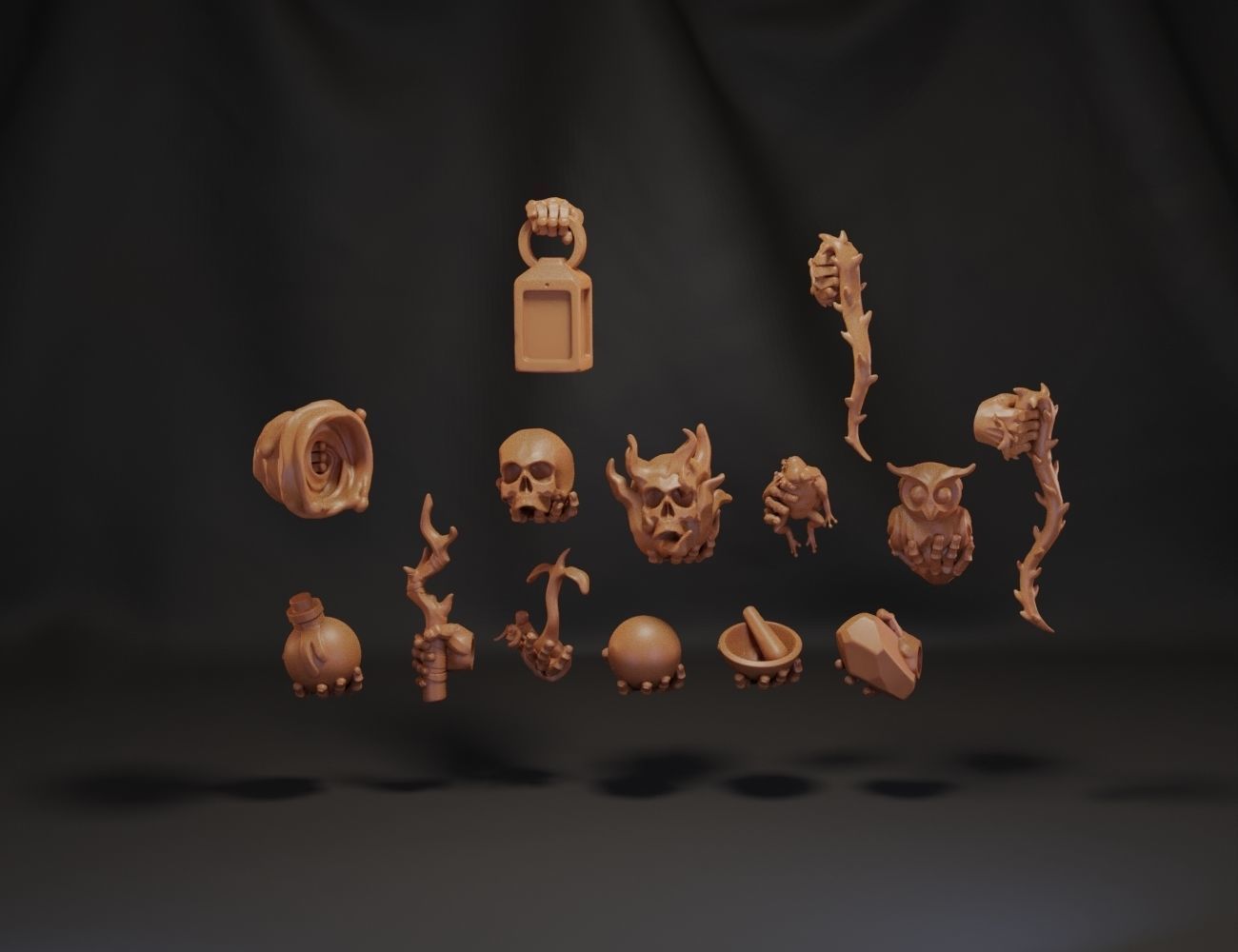 Magnetic DnD - Forest Magic Pack 3D model 3D printable | CGTrader