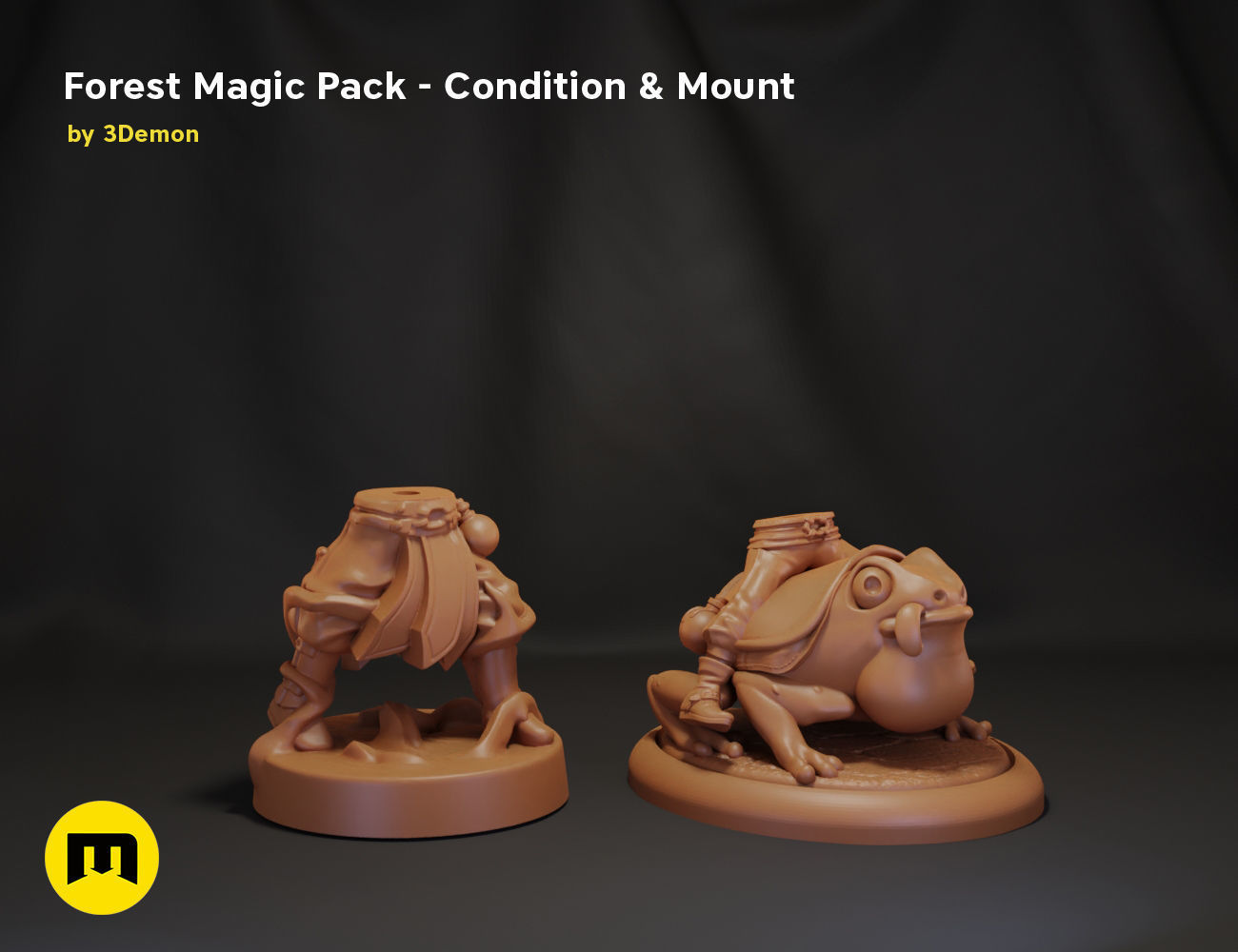 Magnetic DnD - Forest Magic Pack 3D model 3D printable | CGTrader