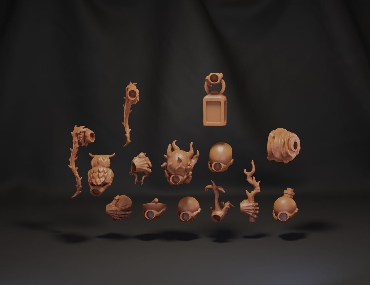 Magnetic DnD - Forest Magic Pack 3D model 3D printable | CGTrader