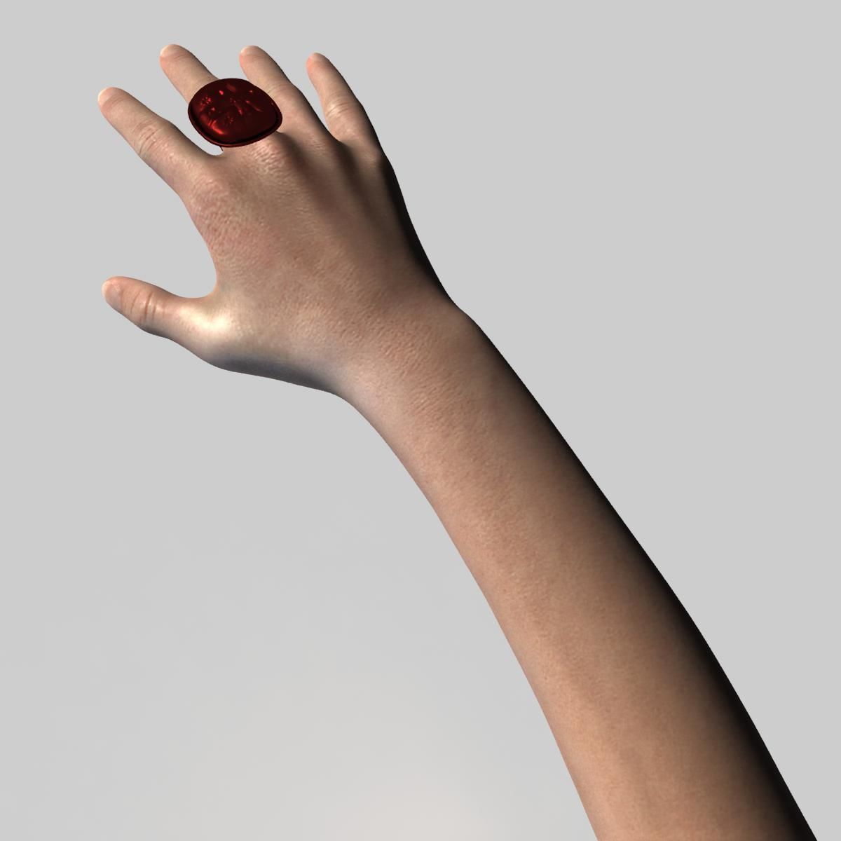 Chandra Female Character v1 3D model | CGTrader