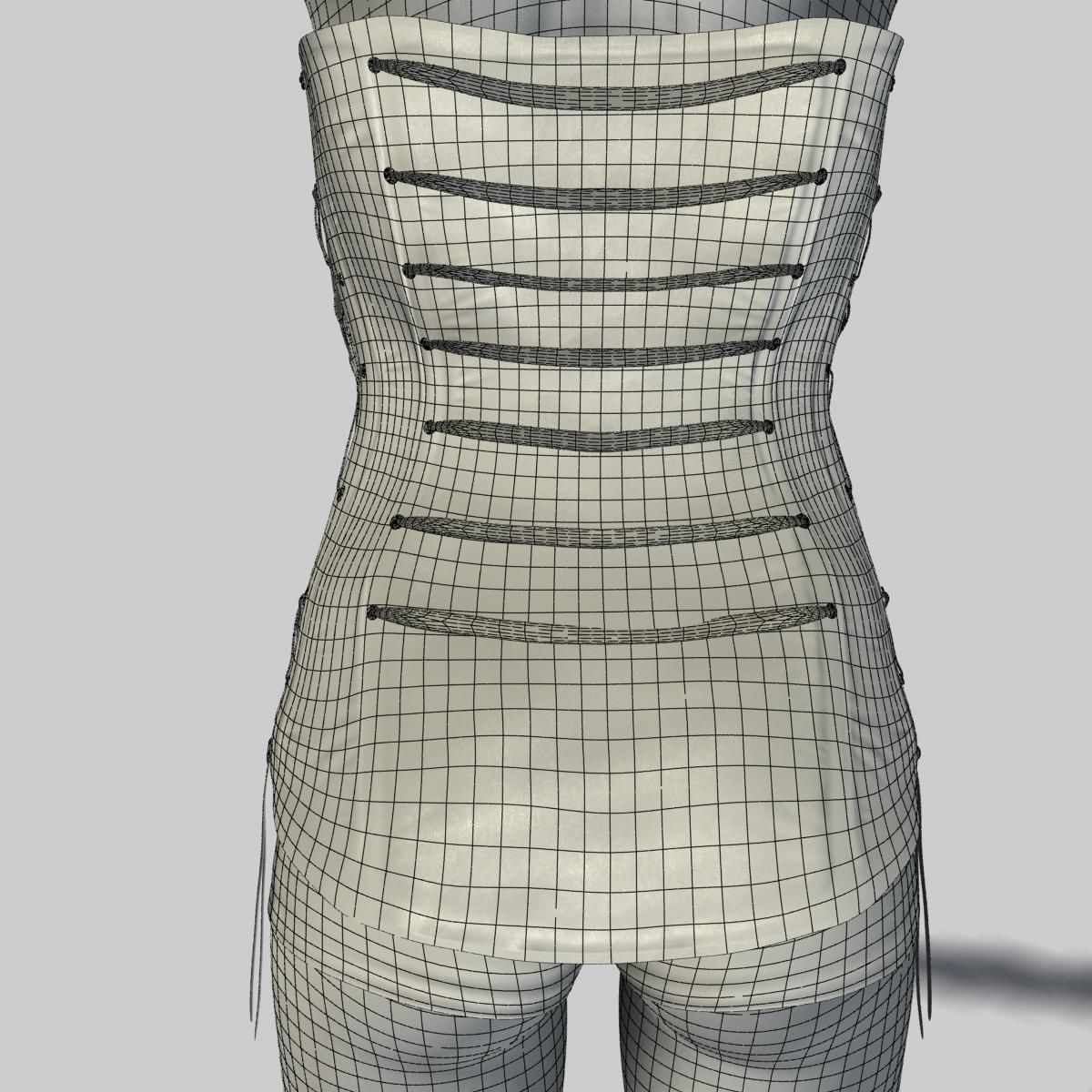 Chandra Female Character v1 3D model | CGTrader