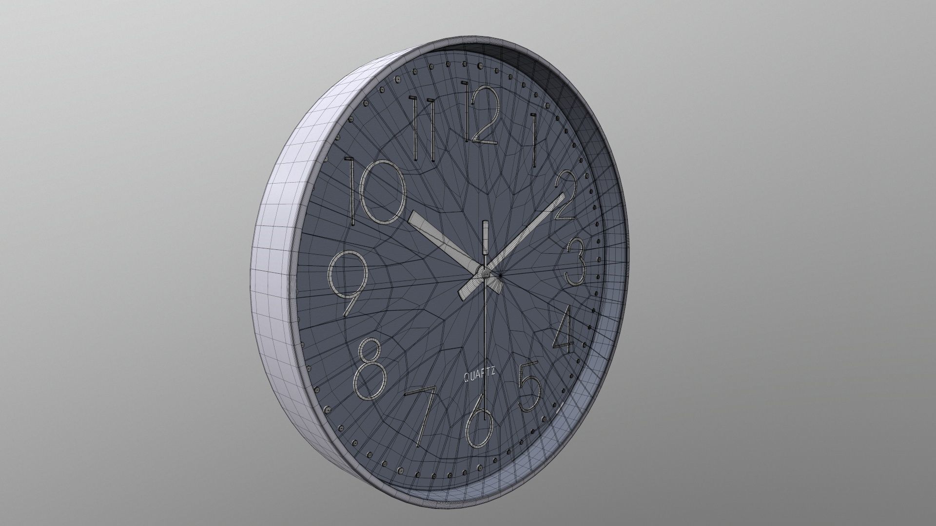 Analog Digital Wall Clock 3D model | CGTrader Analog Digital Wall Clock 3D model | CGTrader