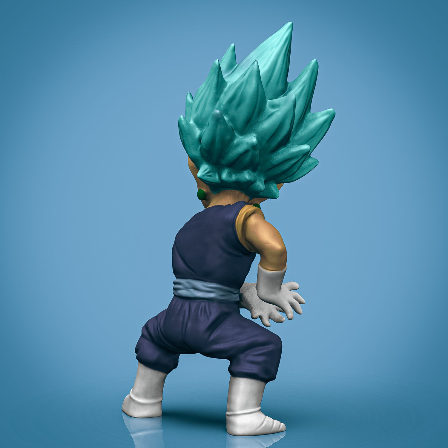 Vegito Dragon Ball 3D Printable free 3D model 3D printable | CGTrader