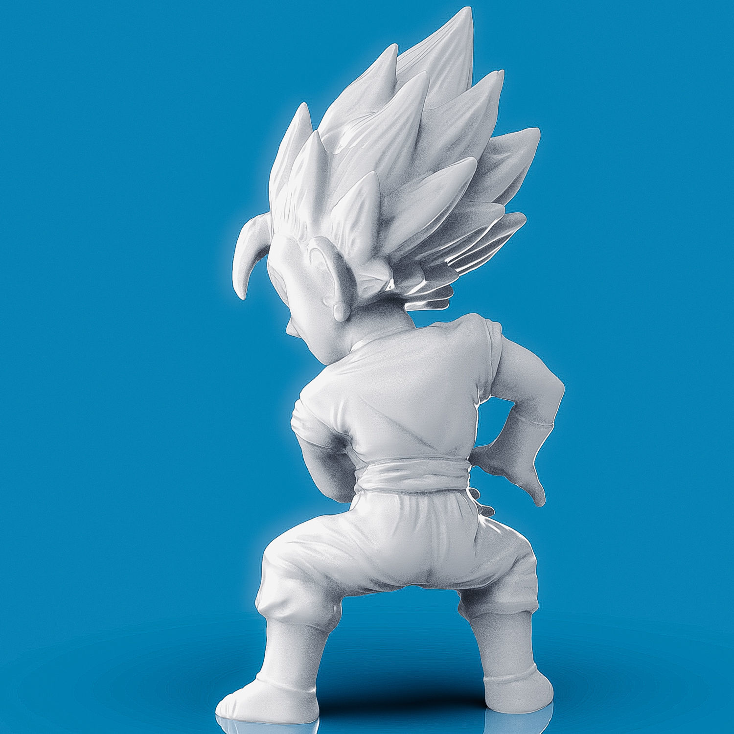Vegito Dragon Ball 3D Printable free 3D model 3D printable | CGTrader
