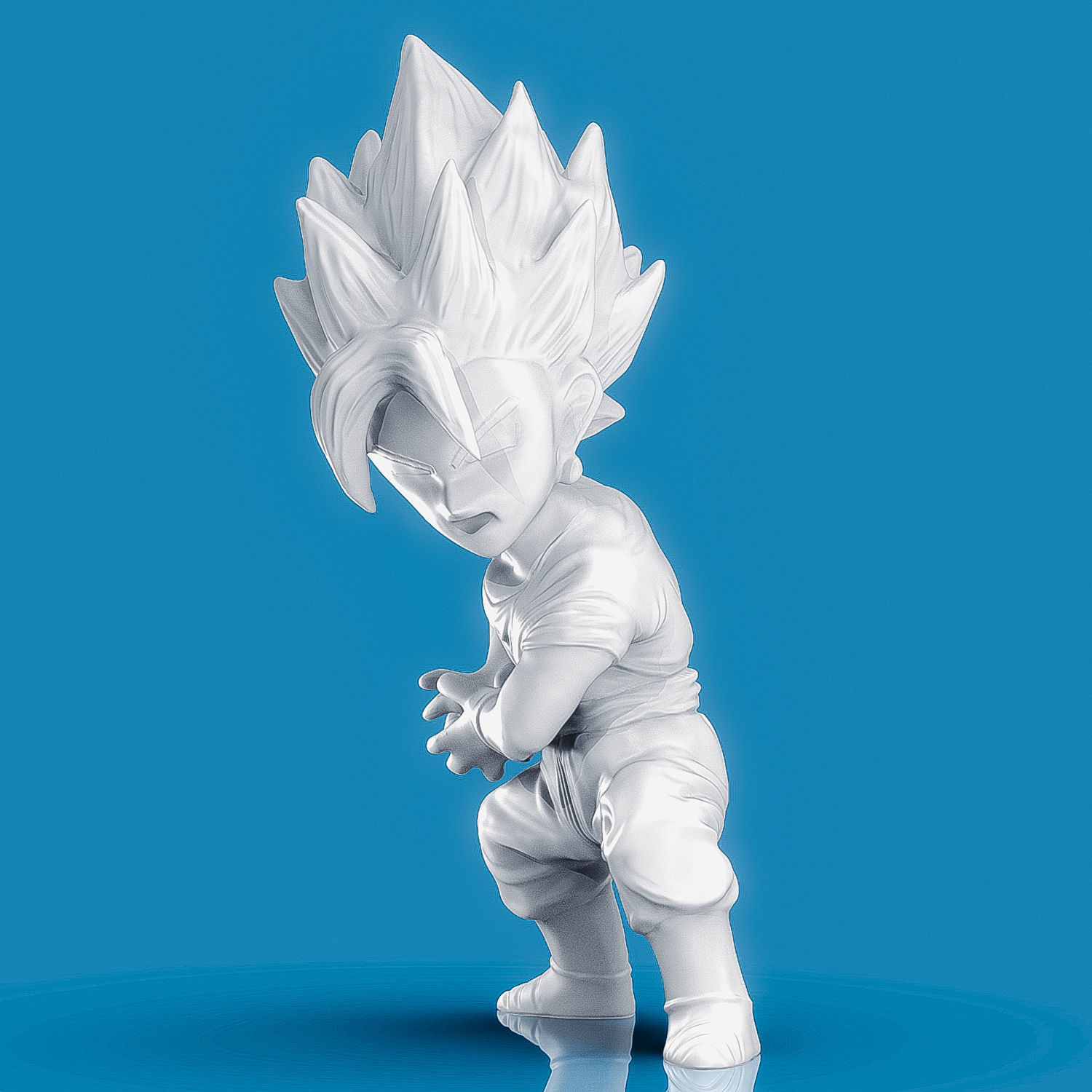 Vegito Dragon Ball 3D Printable free 3D model 3D printable | CGTrader
