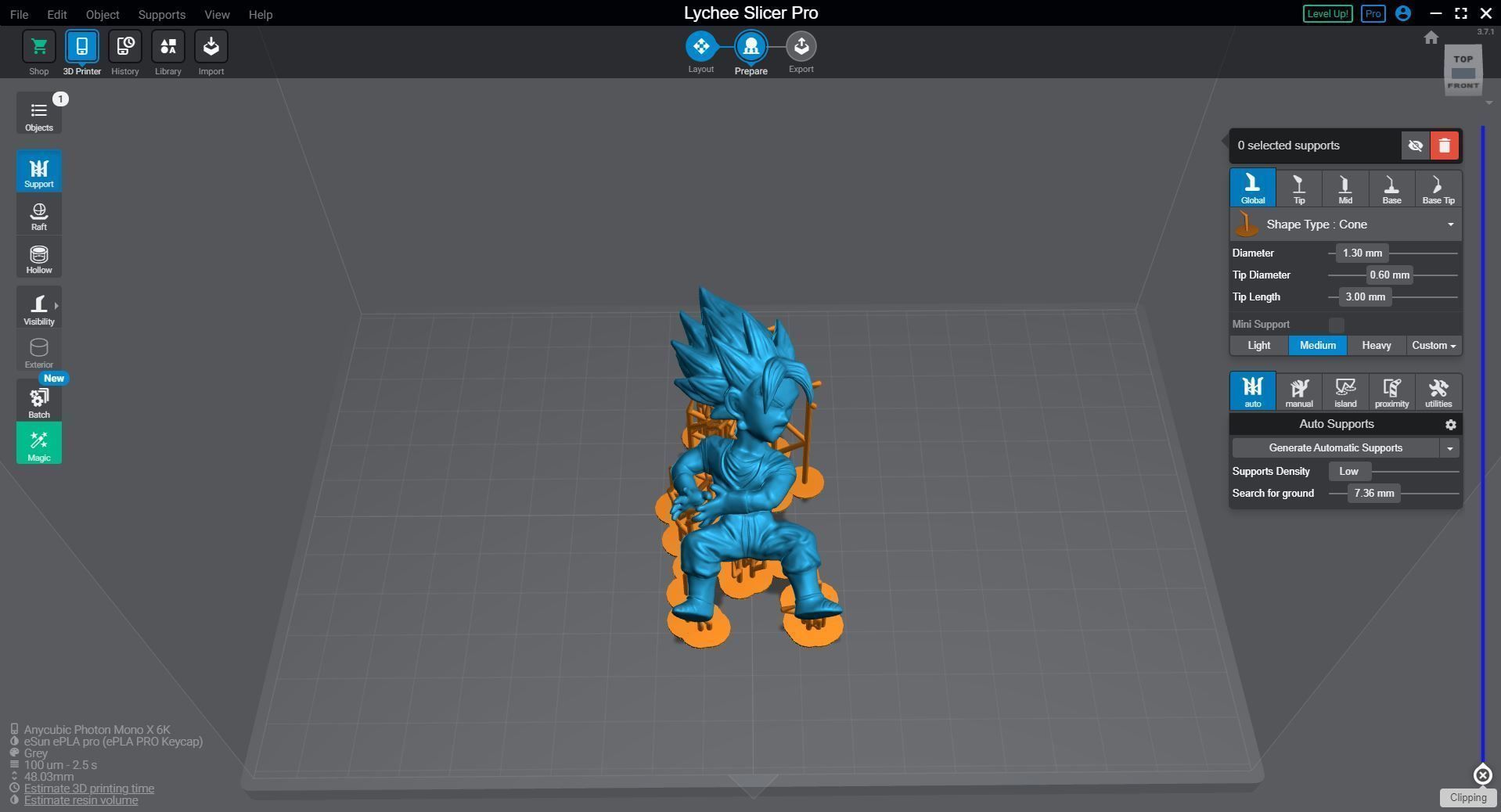Vegito Dragon Ball 3D Printable free 3D model 3D printable | CGTrader