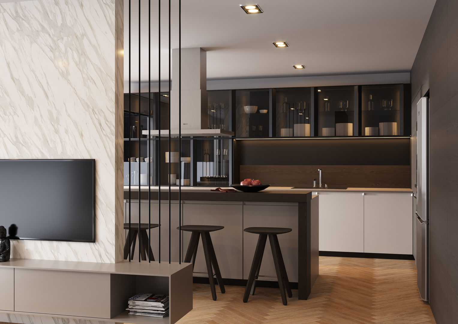 Apartment Interior Scene 04 3D Model 3D model | CGTrader