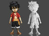 Luffy One Piece 3D Printable free 3D model 3D printable | CGTrader