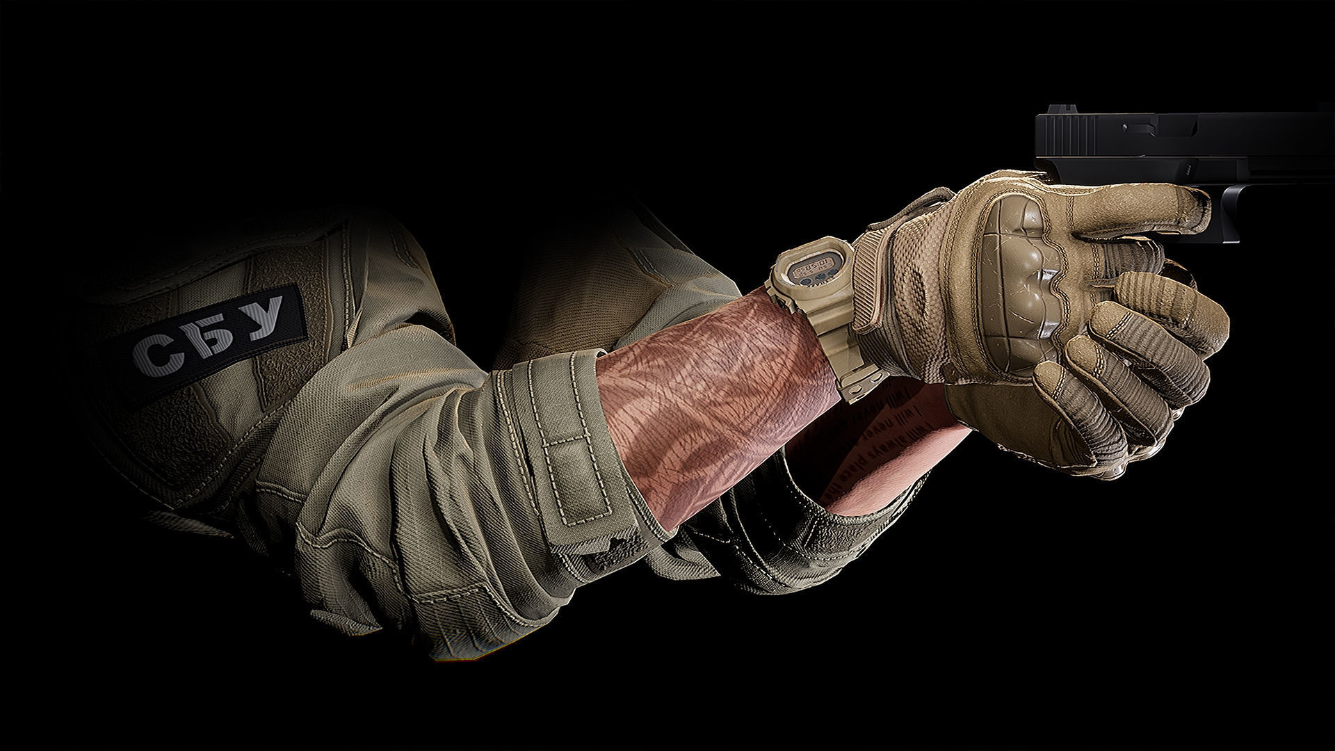 3D model AAA MODULAR FPS ARMS PACK VR / AR / low-poly | CGTrader