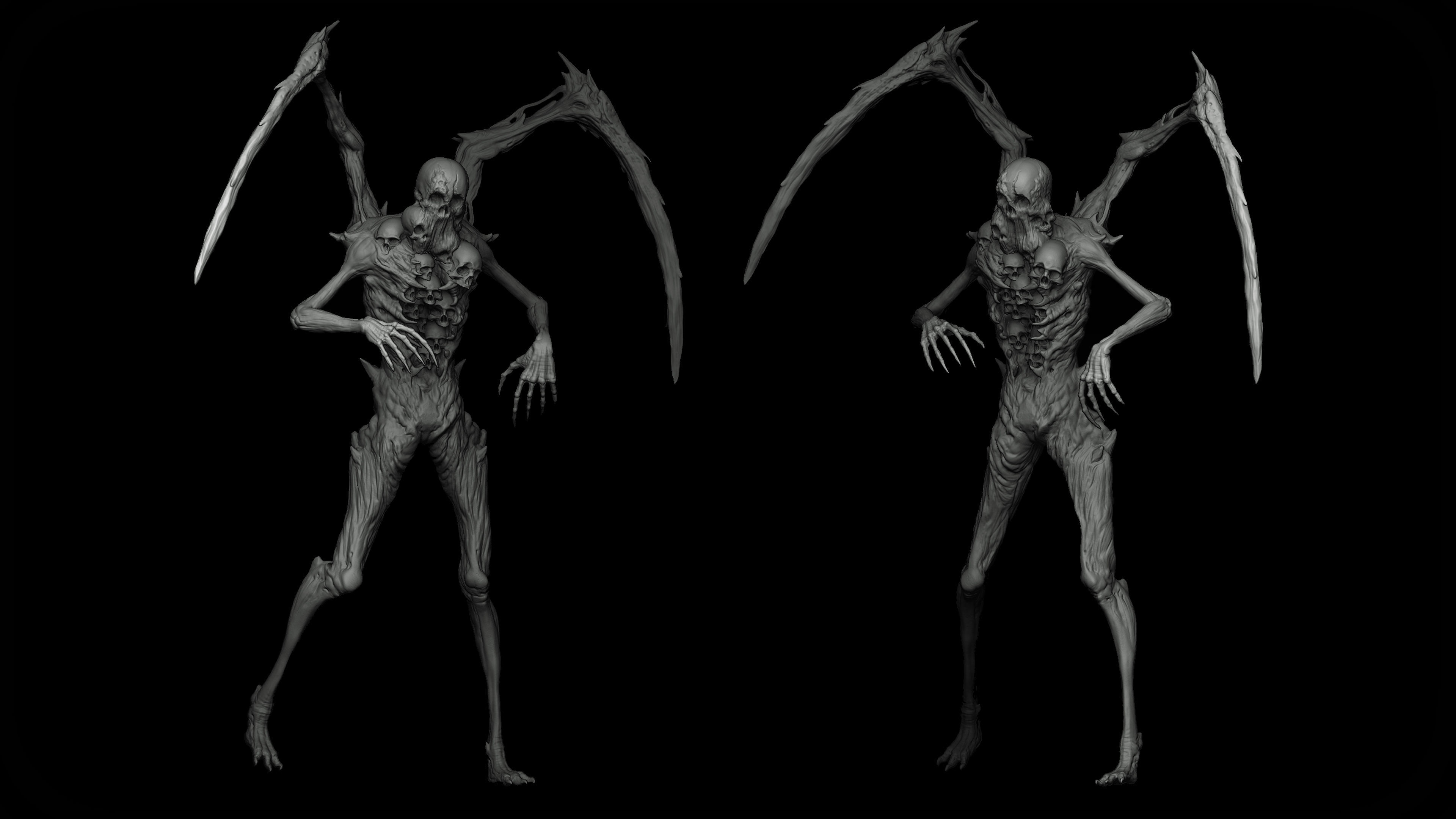 80 Undead Creature IMM Brush mega Pack 3D model | CGTrader