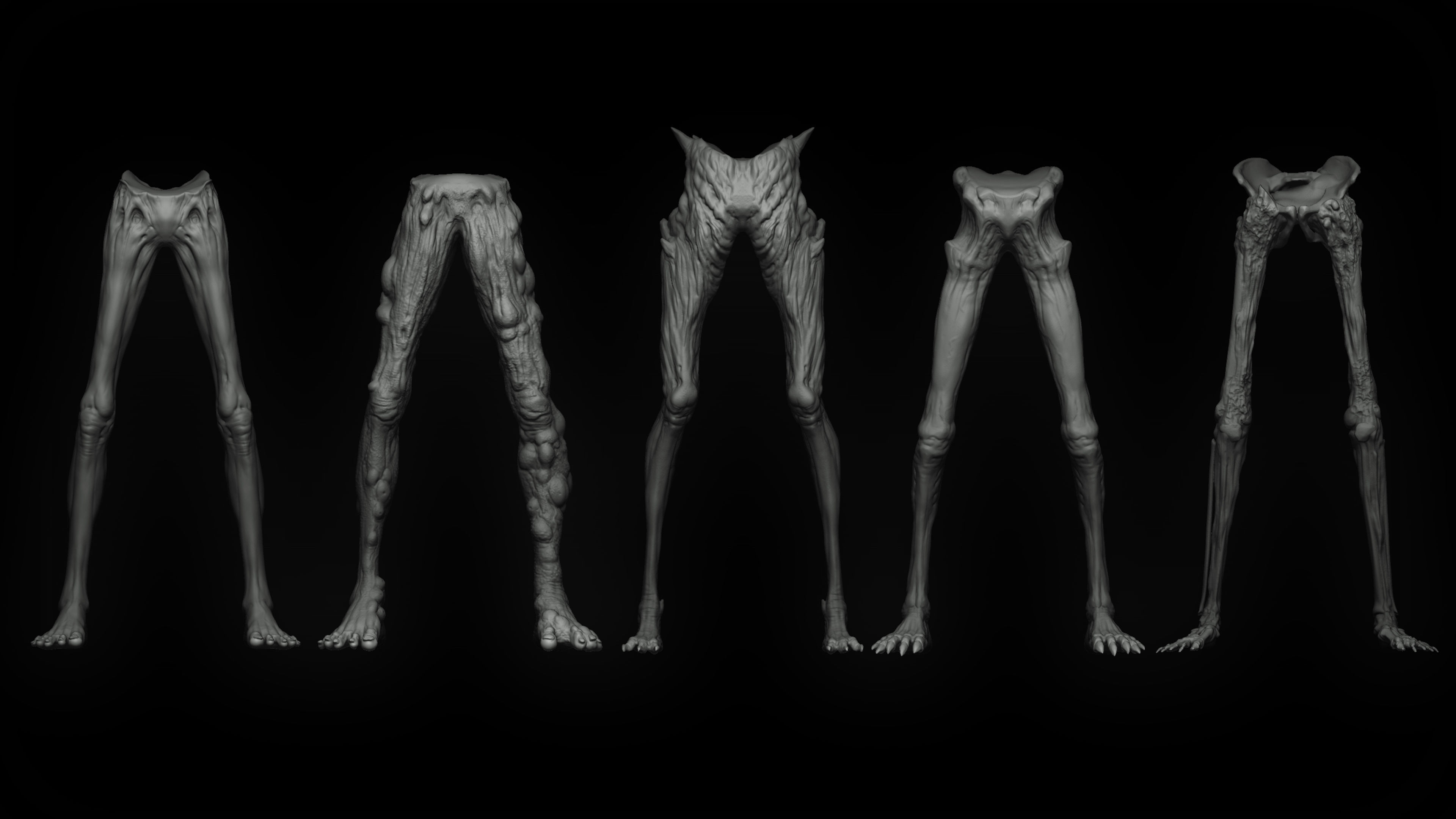 80 Undead Creature IMM Brush mega Pack 3D model | CGTrader