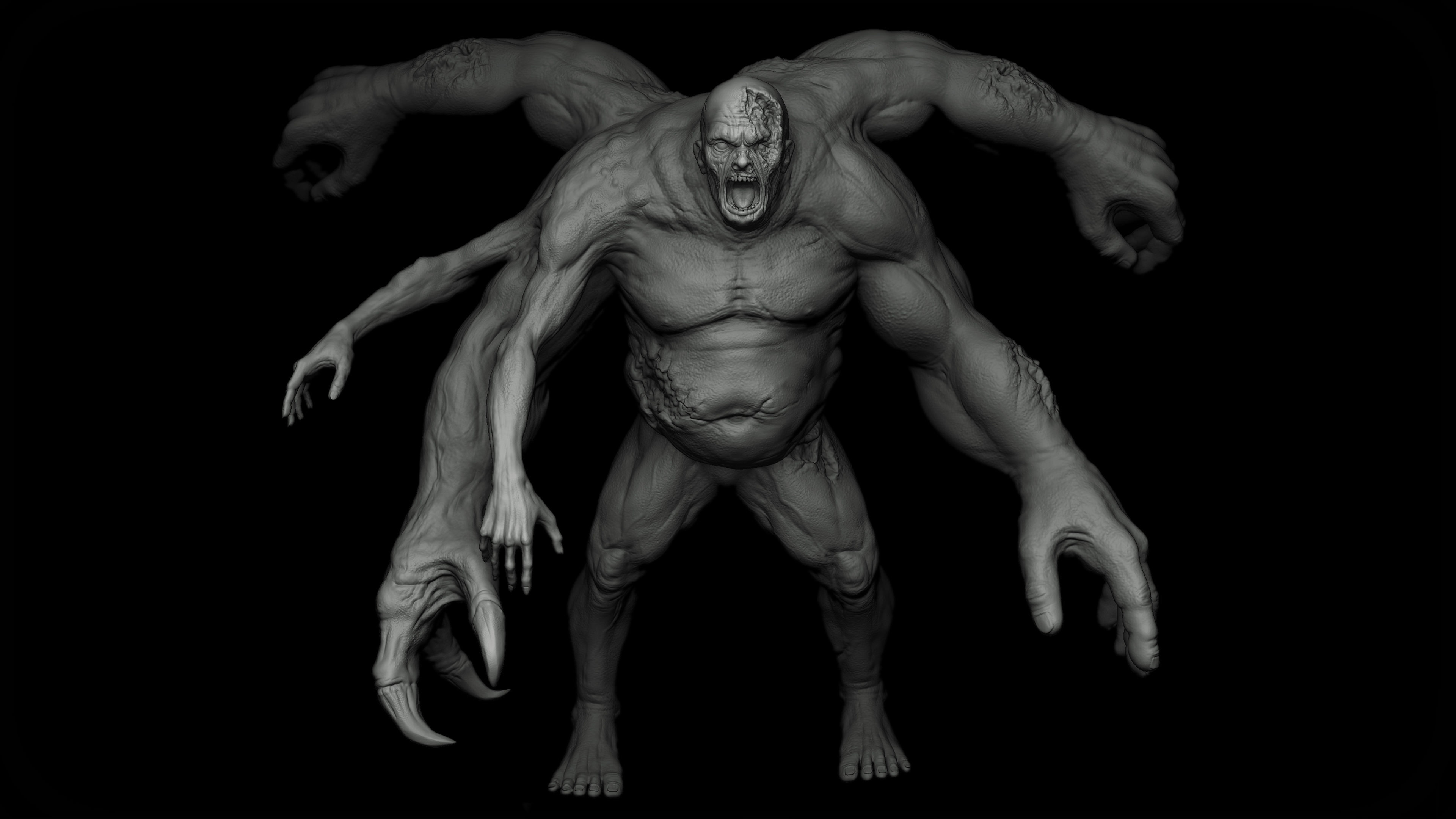 80 Undead Creature IMM Brush mega Pack 3D model | CGTrader