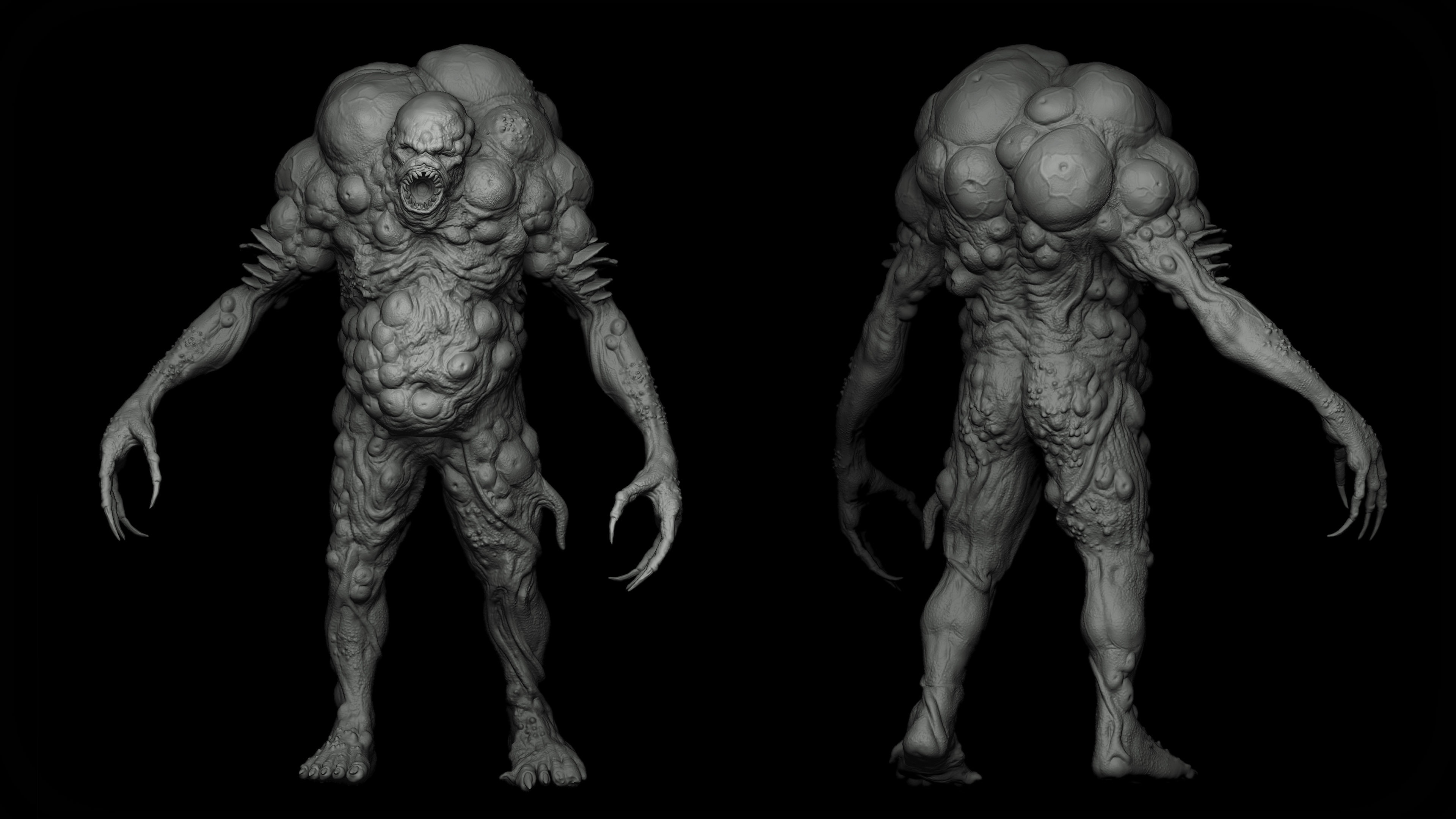 80 Undead Creature IMM Brush mega Pack 3D model | CGTrader