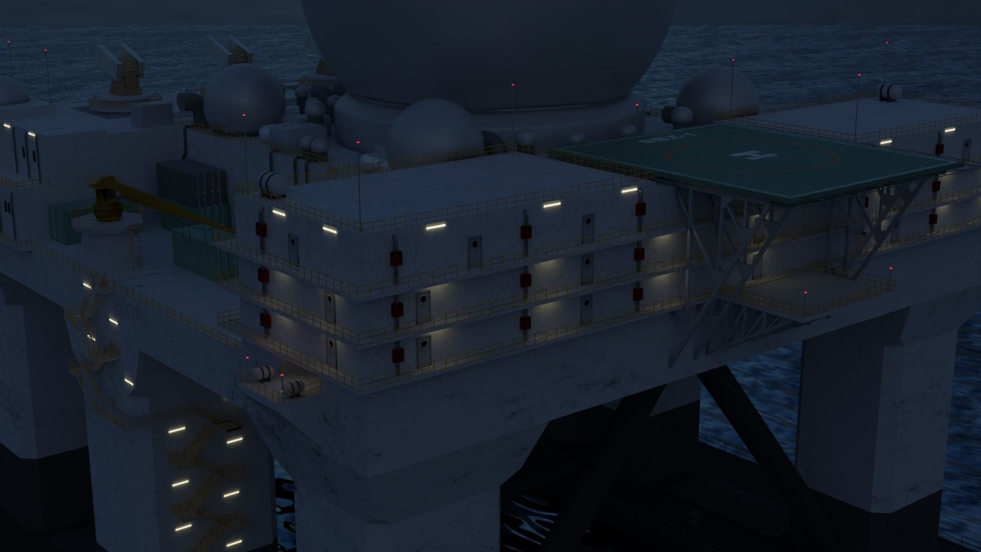 Radar SBX-1 3D model | CGTrader