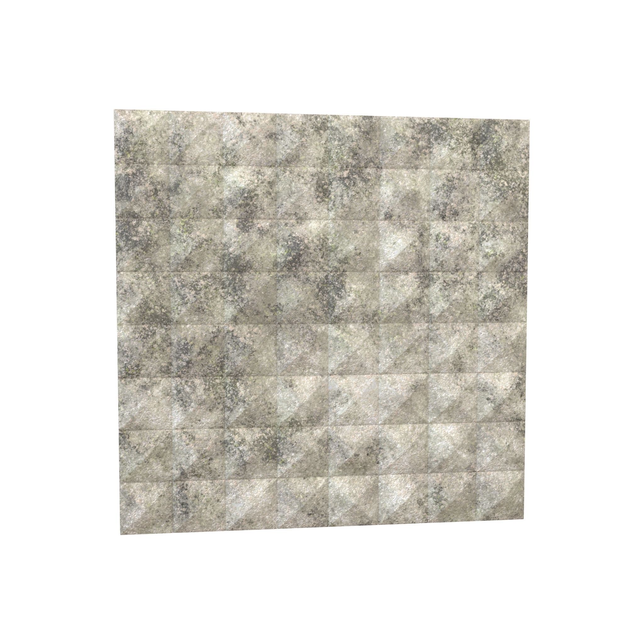 3D model Triangle Grid Pattern Wall Panel V1 001 VR / AR / low-poly ...