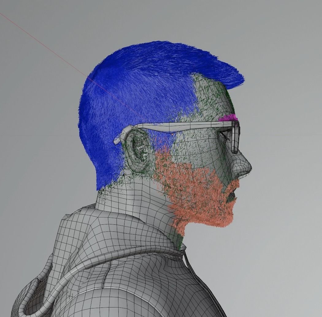 3D model Realistic Human Face Model VR / AR / low-poly | CGTrader