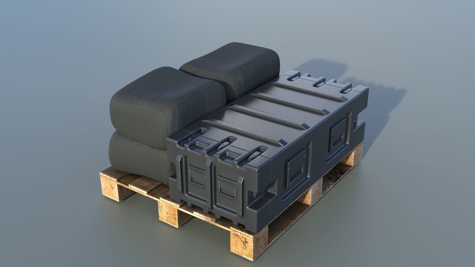 3D model Military Air Cargo VR / AR / low-poly | CGTrader