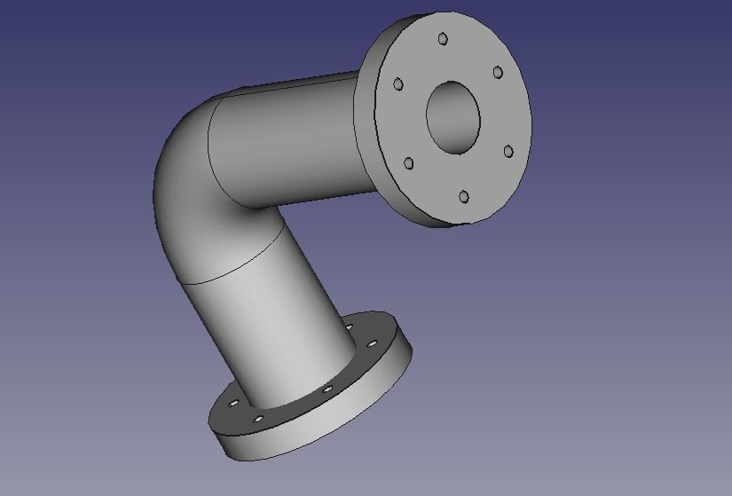 Bend Pipe 3D model 3D printable | CGTrader