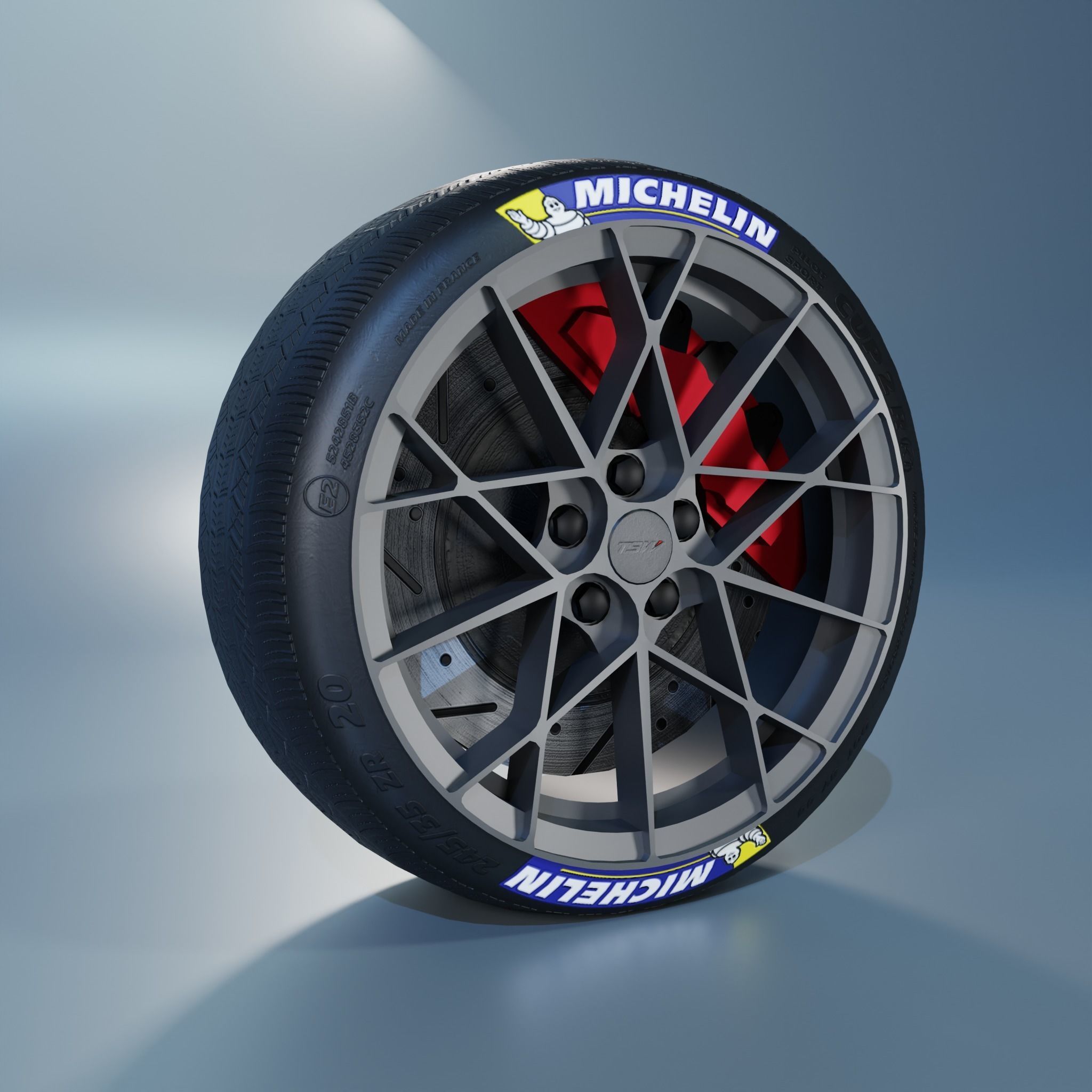 3D model TSW Sector Sport Wheel VR / AR / low-poly | CGTrader