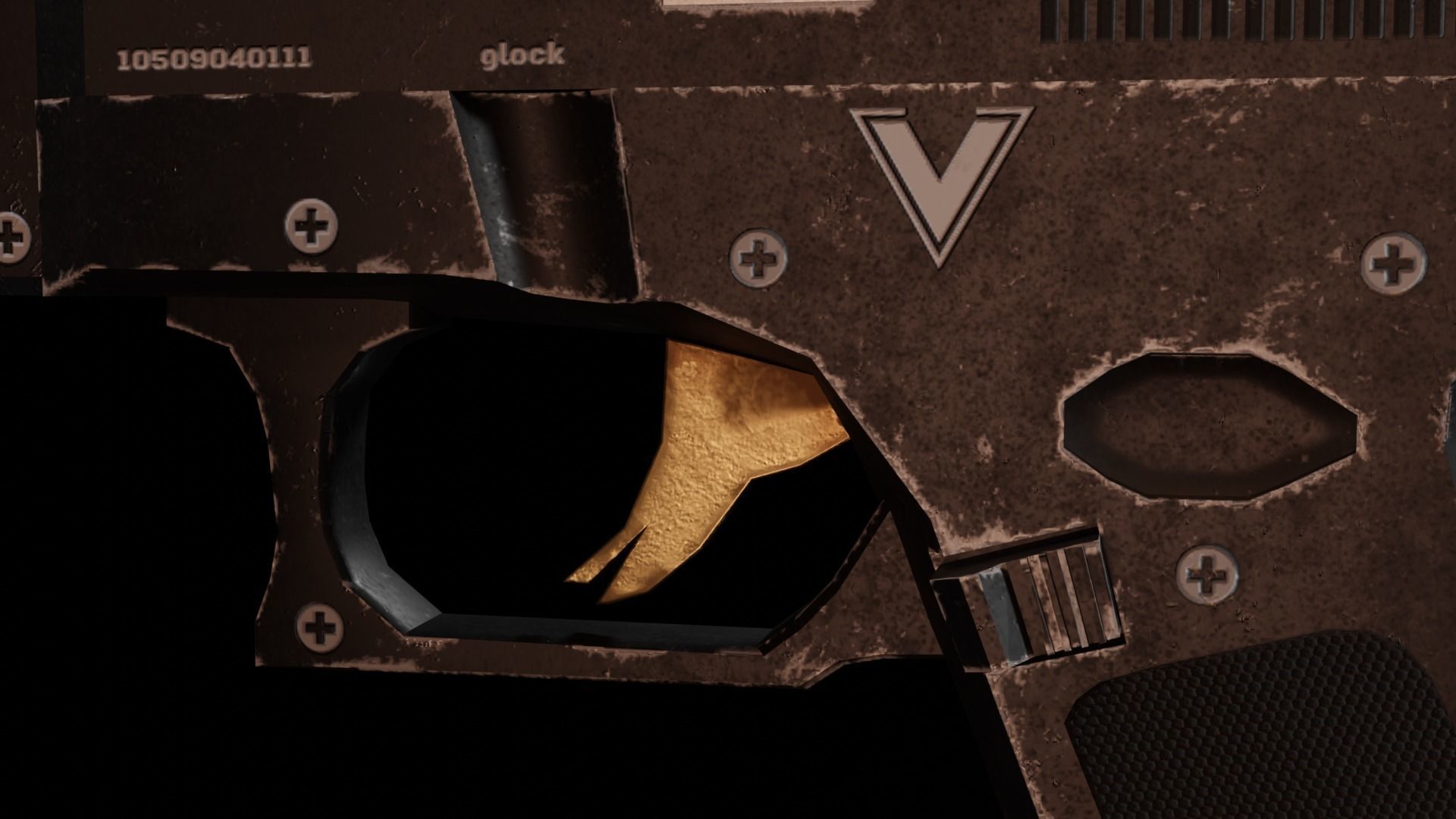 GLOCK gun free VR / AR / low-poly 3D model | CGTrader